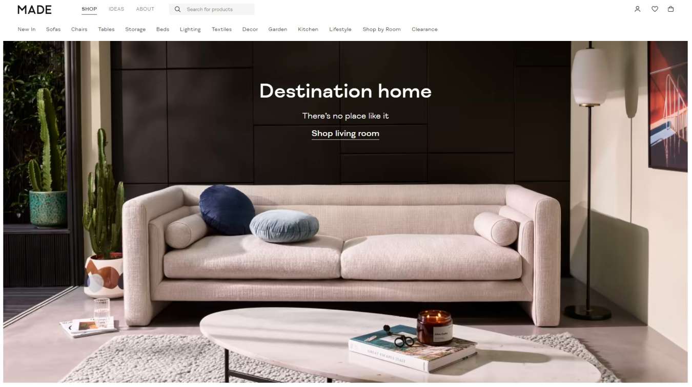 Meubelwebshop Made.com staat op omvallen - RetailDetail BE