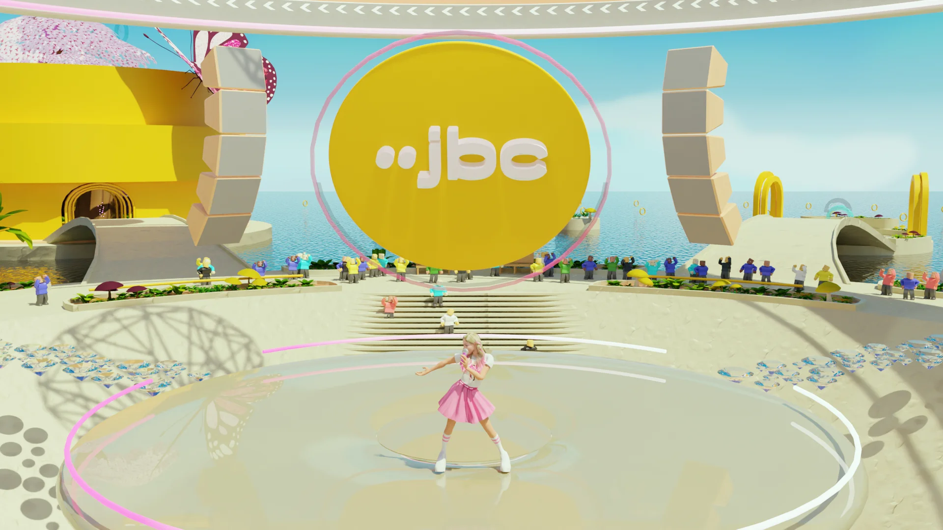 JBC dévoile son monde dans Roblox avec un concert virtuel - RetailDetail BE