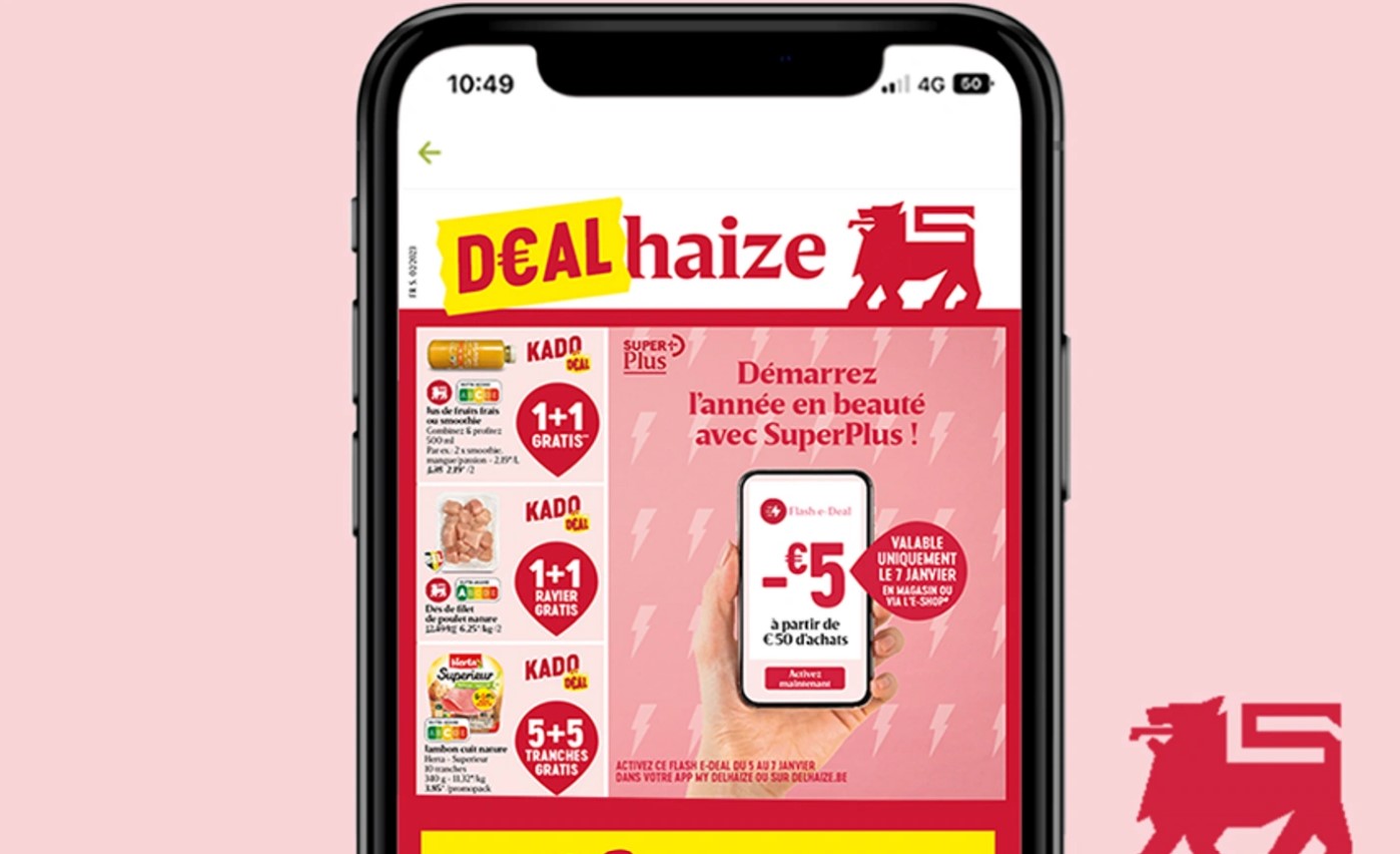 Delhaize enverra moitié moins de folders papier - RetailDetail BE