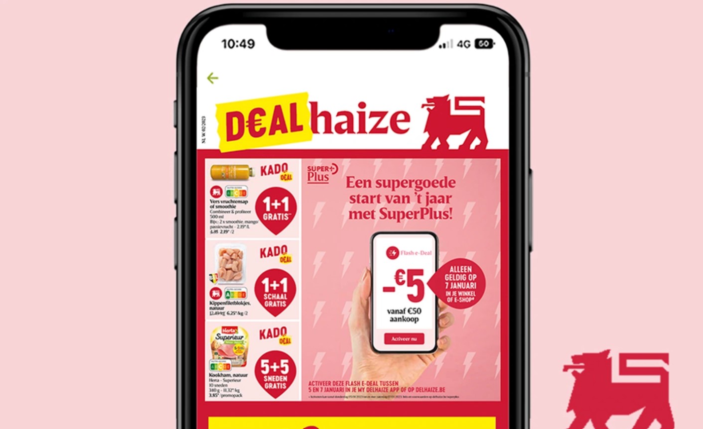 Delhaize verstuurt de helft minder papieren folders - RetailDetail BE