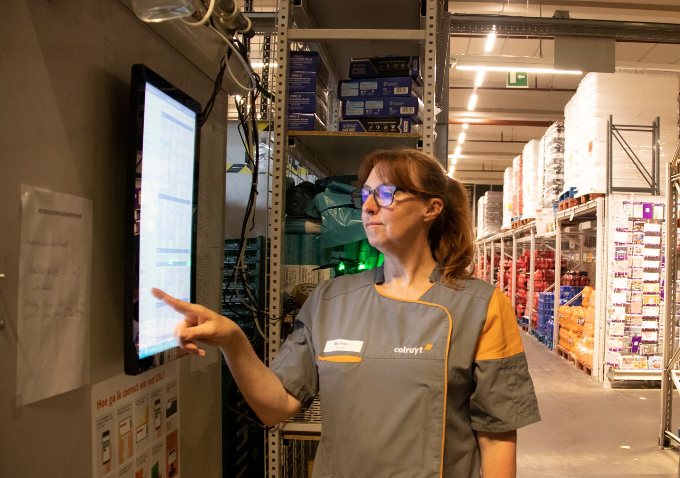 Colruyt test druktemeter, rekkenscanner en kuisrobot in hightech ...