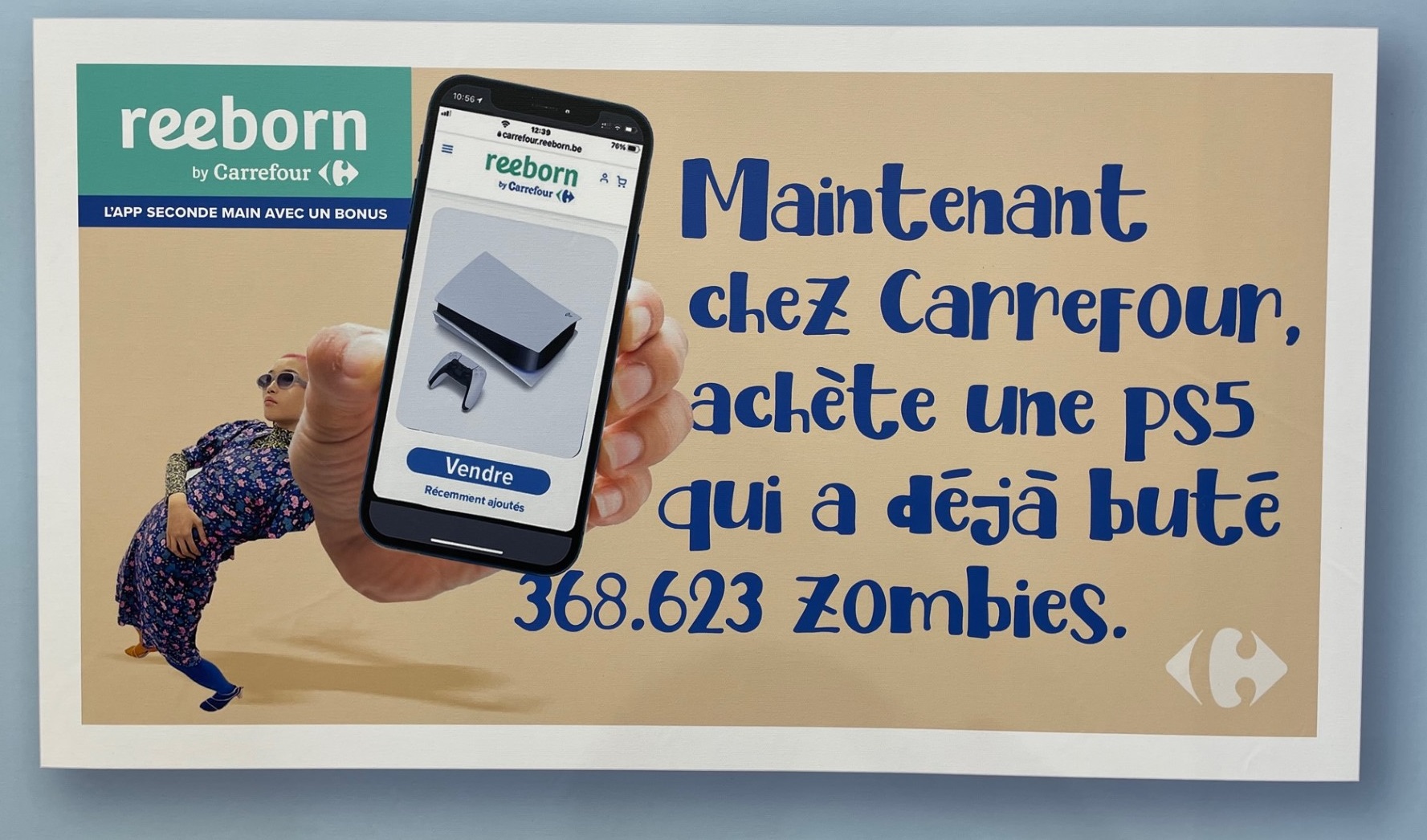 Carrefour lance une application de seconde main Reeborn - RetailDetail BE