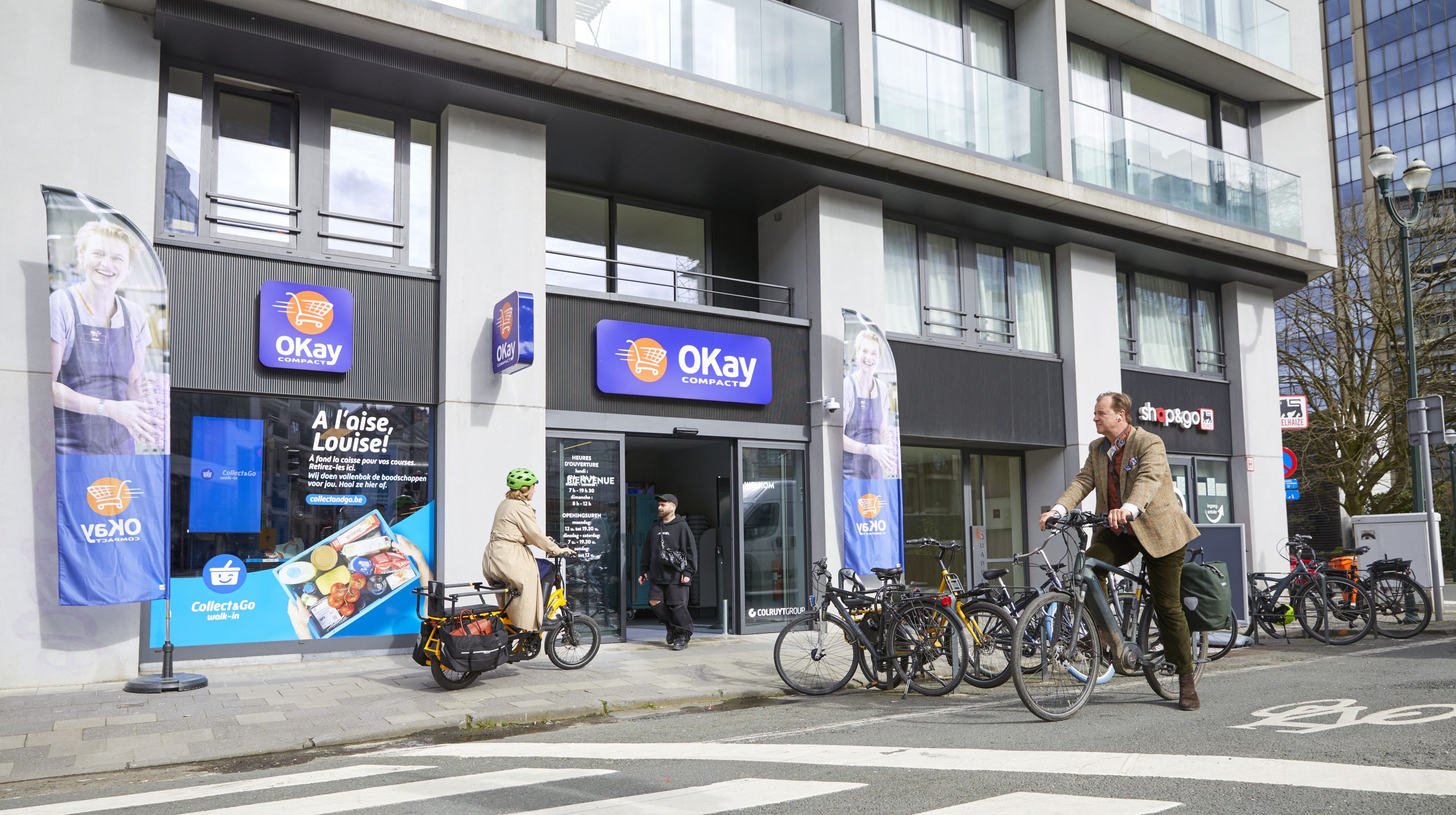 Colruyt combine Okay et Collect&Go au cœur de Bruxelles - RetailDetail BE