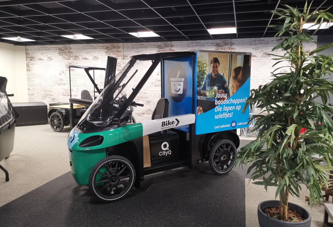 Collect&Go livre avec un vélo cargo électrique à Gand - RetailDetail BE