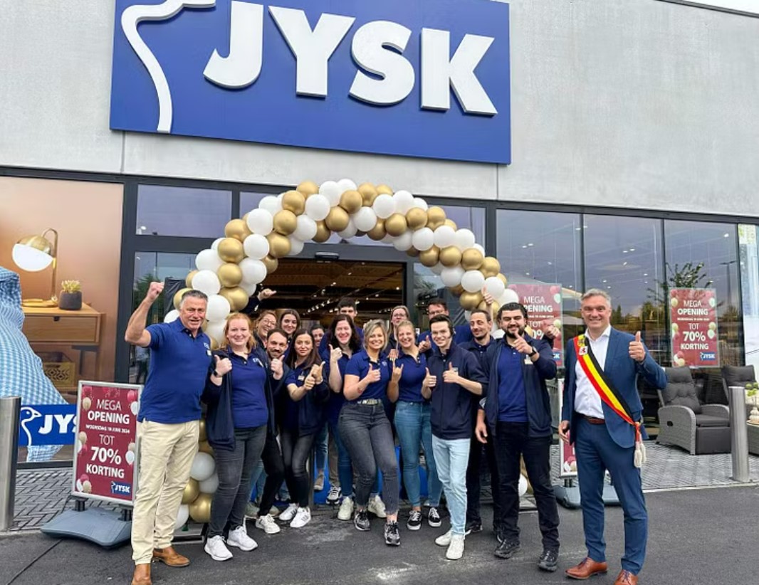 Jysk neemt de kaap van 60 winkels in België - RetailDetail BE