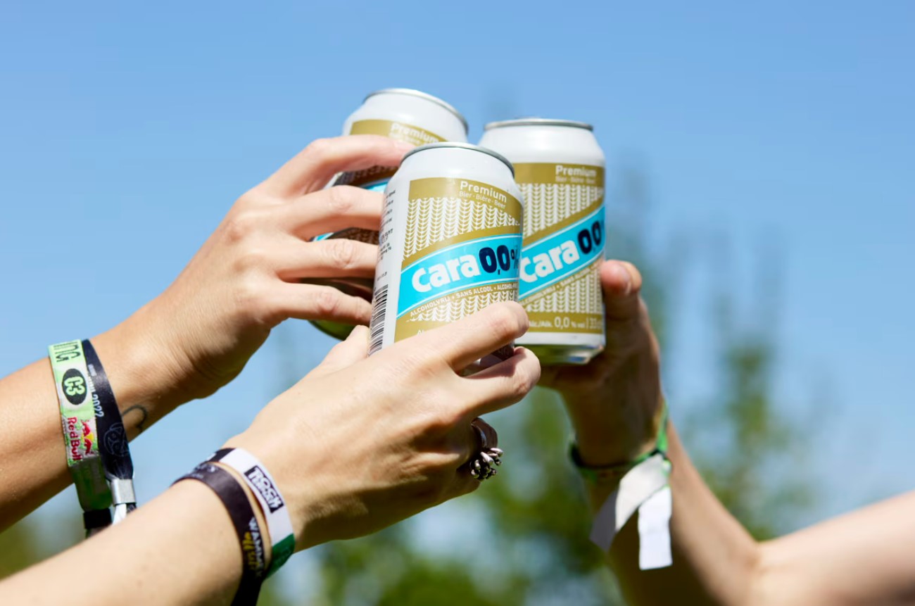 Colruyt lance une variante sans alcool de sa bière culte Cara ...