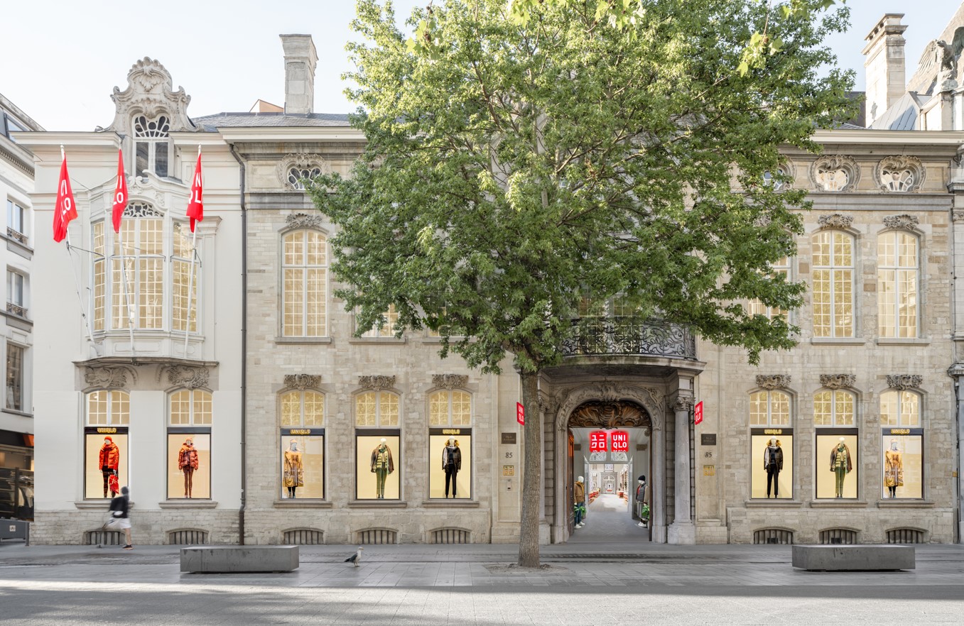 Uniqlo verhuist naar historisch pand in Antwerpen - RetailDetail BE