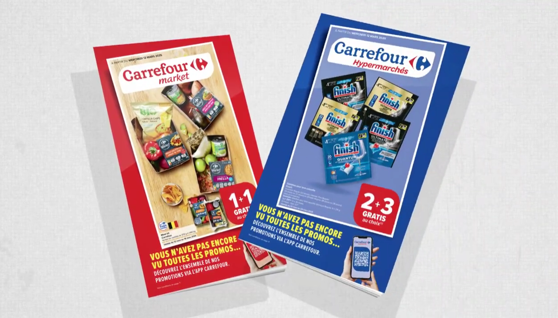 Un folder plus compact et une app renouvelée pour Carrefour ...
