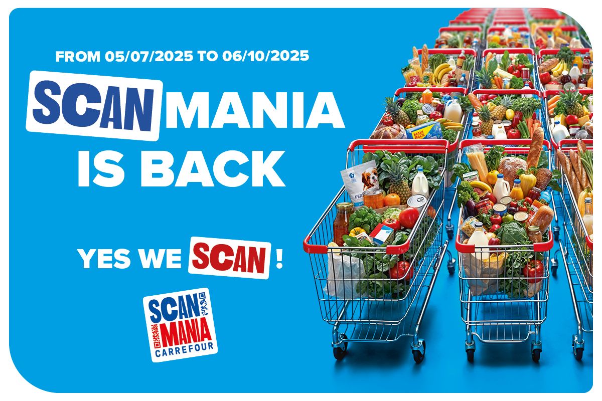Carrefour lanceert derde editie ScanMania - RetailDetail BE