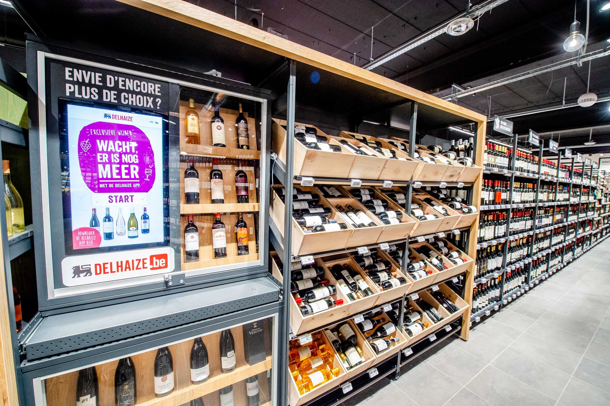 Delhaize wint marktaandeel in wijn - RetailDetail BE