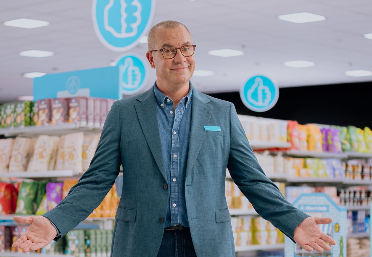 Acteur Jeroen van Koningsbrugge nieuw reclamegezicht Albert Heijn ...